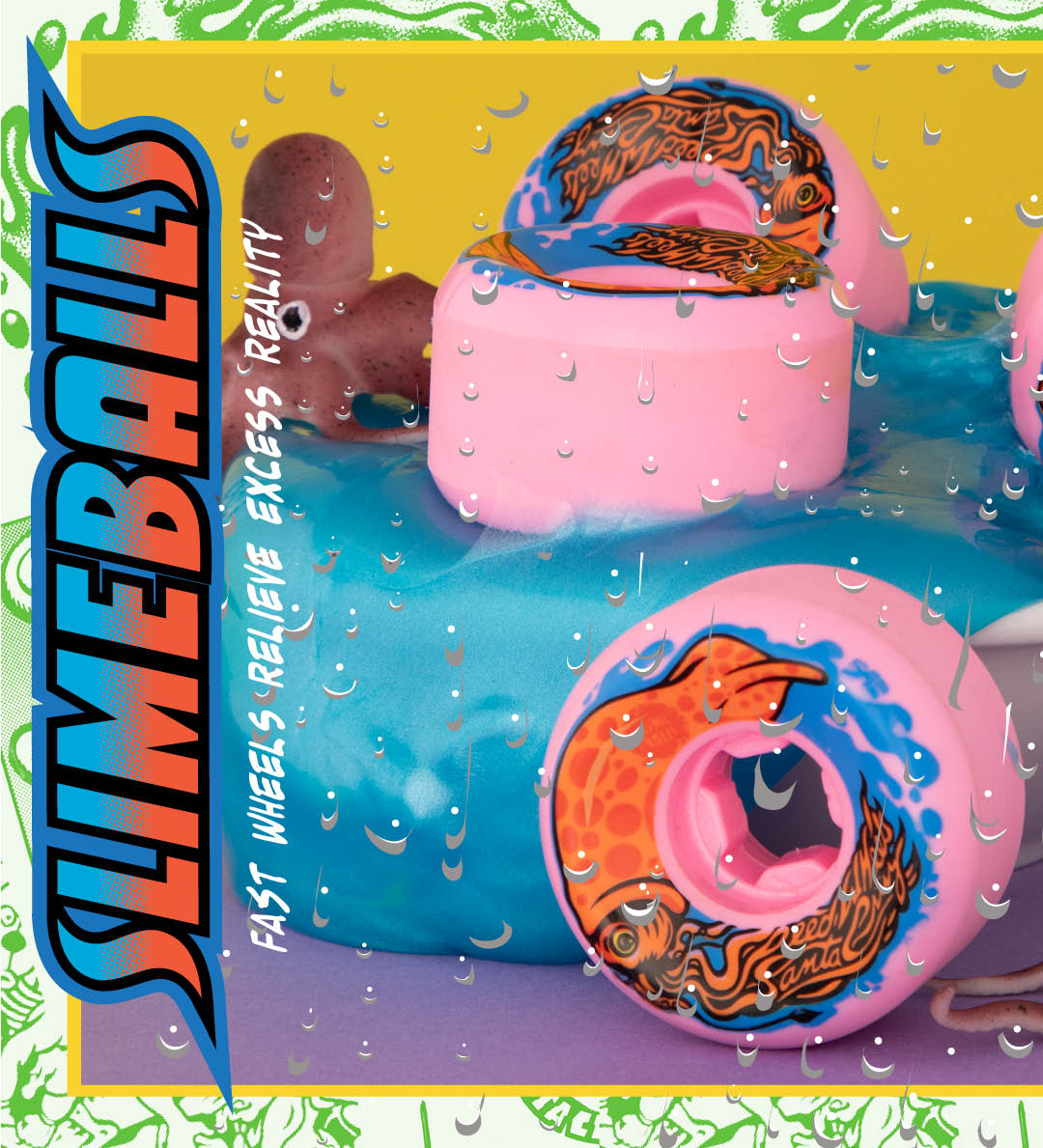 Slime Balls Skateboard Wheels