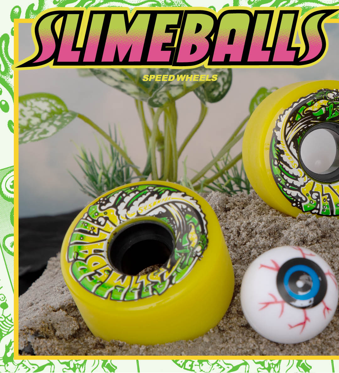 Slime Balls Skateboard Wheels